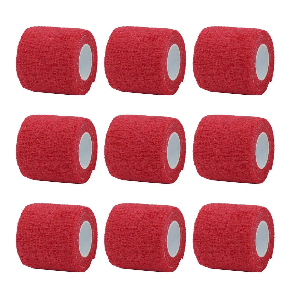 1-6-10Pcs-Red-Tattoo-Grip-Bandage-Cover-Tape-Non-Woven-Waterproof-Self ...