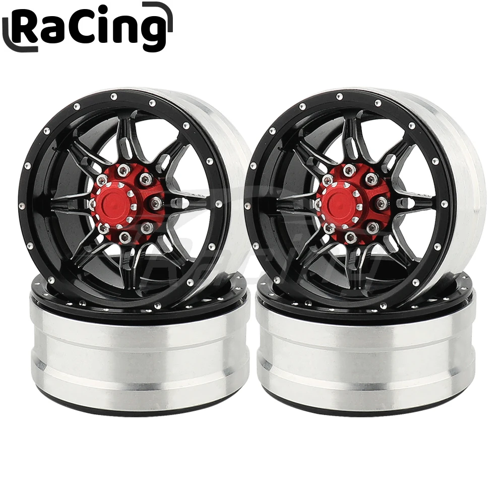 1-9-inch-Metal-Beadlock-Wheel-Rims-Hubs-for-Axial-SCX10-Tamiya-CC01-1 ...