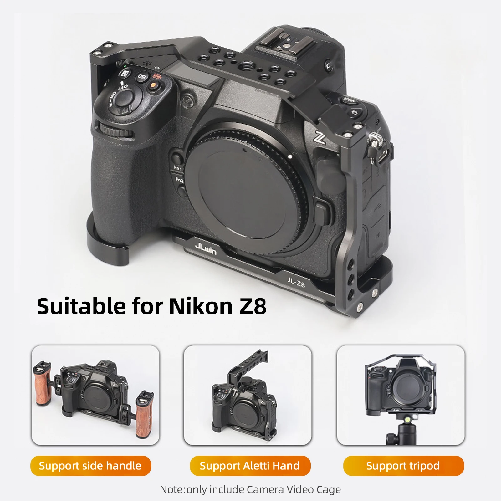 JLwin-JL-Z8-Camera-Cage-Aluminum-Alloy-Camera-Video-Cage-with-Magnetic ...