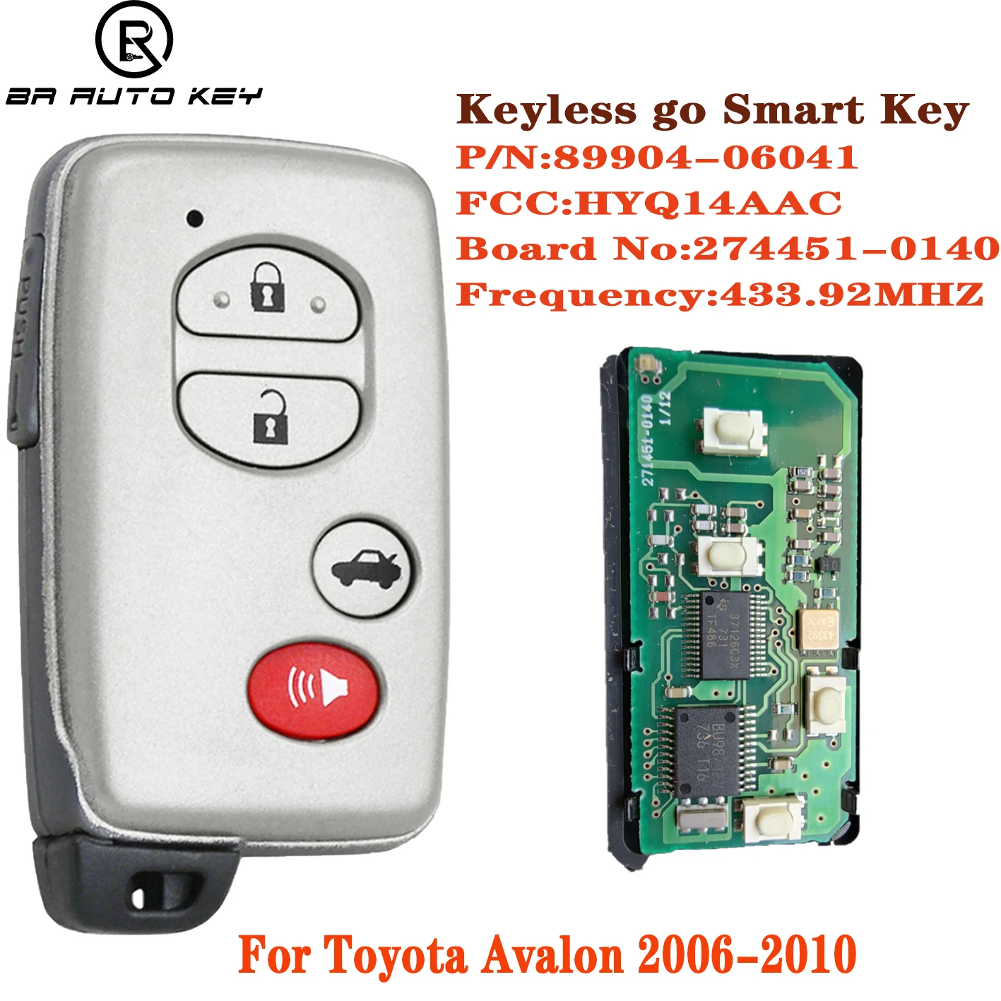 Toyota Avalon Smart Key