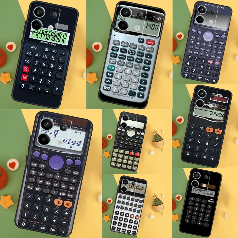 Retro Calculator Case For Xiaomi Redmi 13C 12 12C 9C 10C Redmi Note 11 ...