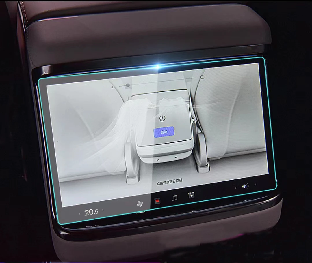 For-Tesla-Model-S-Model-X-2022-2023-8inch-Tempered-Glass-Rear-Climate ...