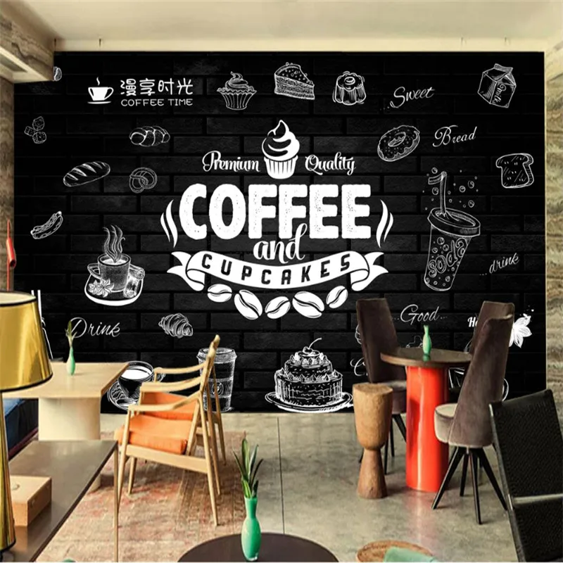 Coffee Shop Wallpaper Murals
