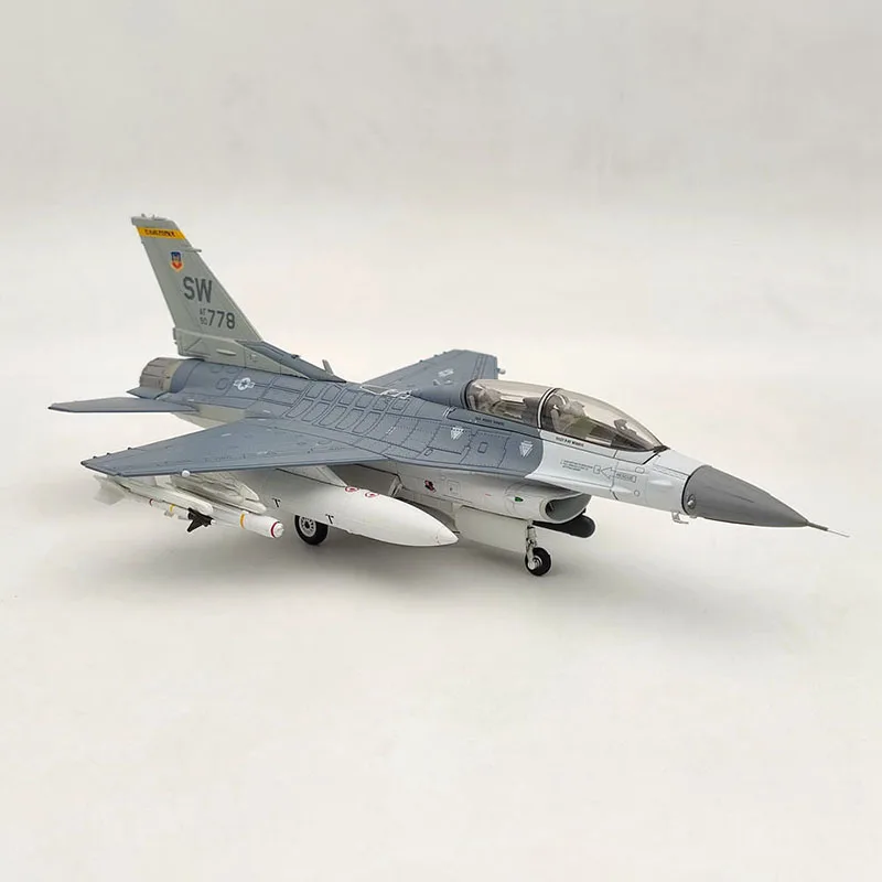 Diecast-Metal-Alloy-For-F-16-F16C-F16D-Falcon-Team-US-Air-Force-Model-1 ...
