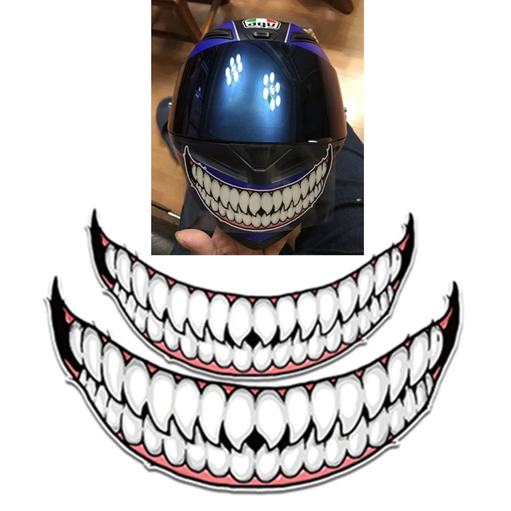 Durable-Helmet-Rider-Sticker-Decal-Waterproof-Replacement-Teeth-1pcs ...