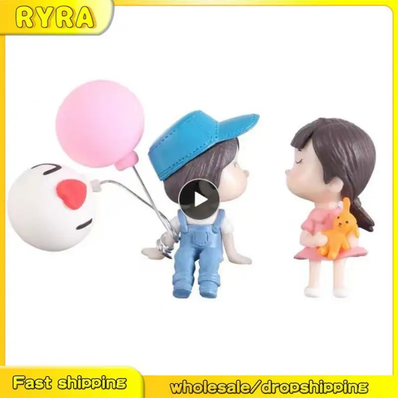 Car-Accessories-Cute-Cartoon-Couples-Action-Figure-Figurines-Balloon ...
