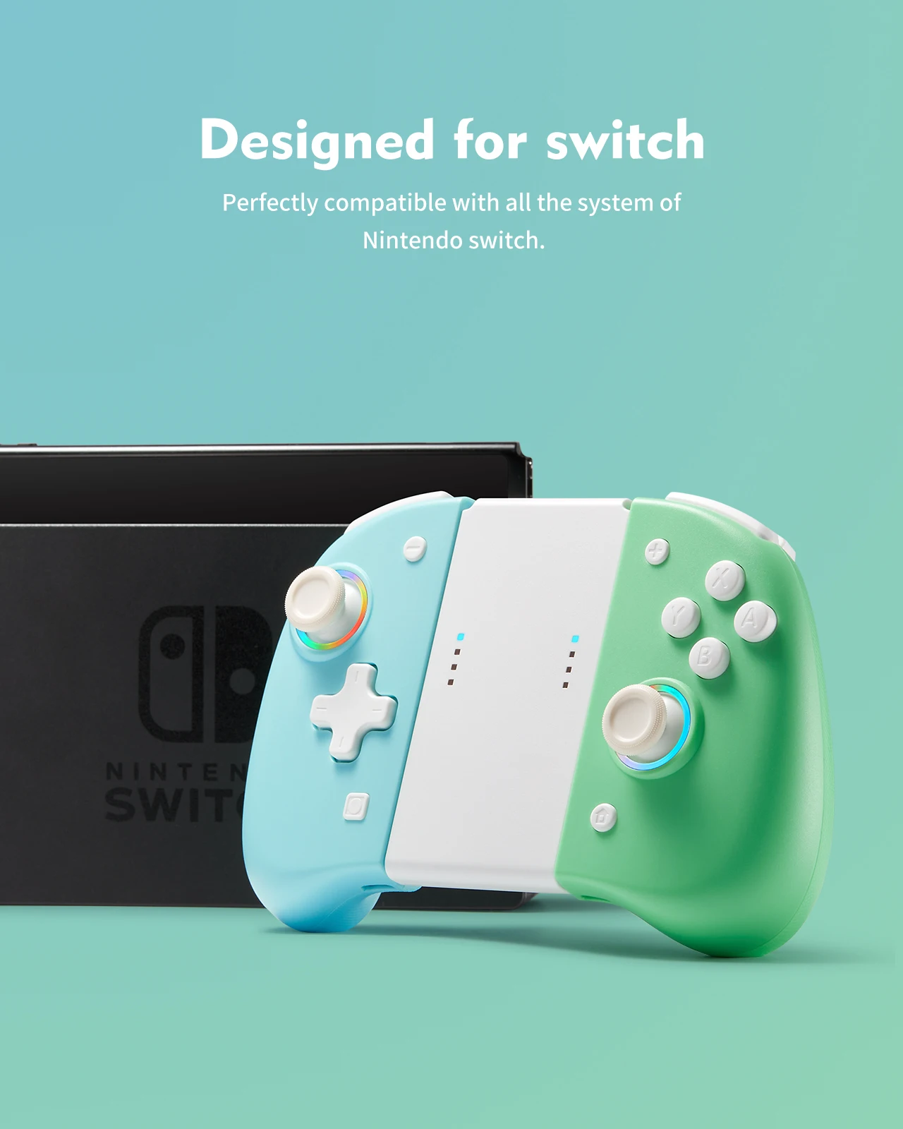 DOYOKY-Joycon-RGB-cl-ssico-para-Nintendo-Switch-OLED-design-ergon-mico ...