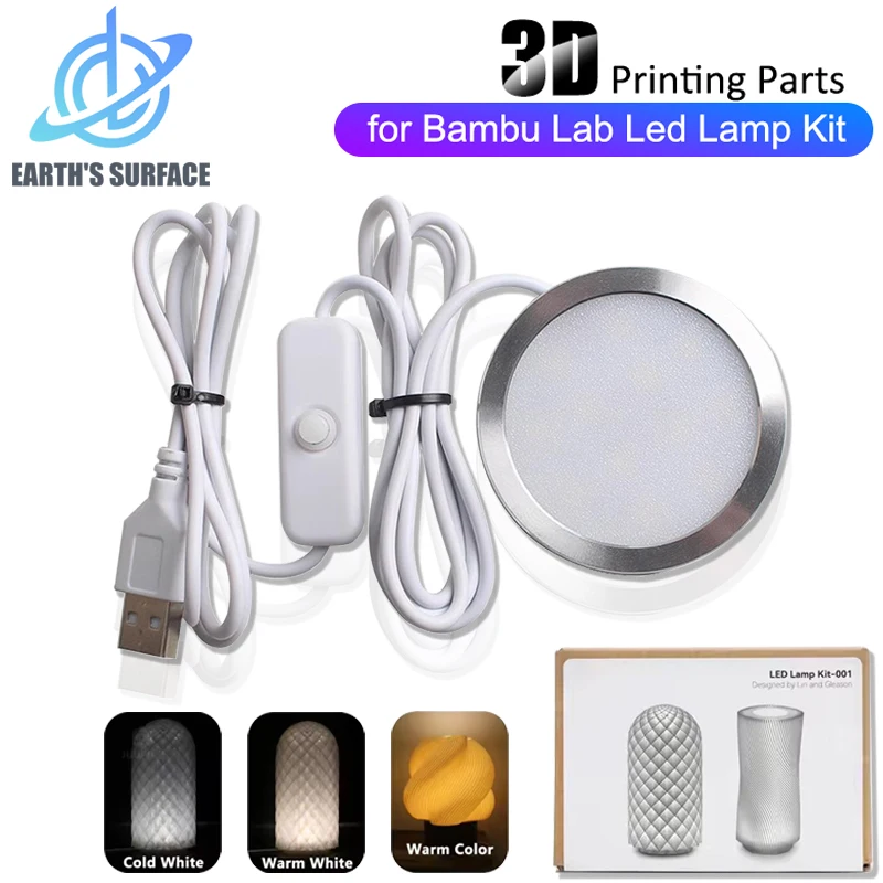 3D Printer Part for Bambu Lab LED Lamp Kit 001 DIY Model Hardware ...
