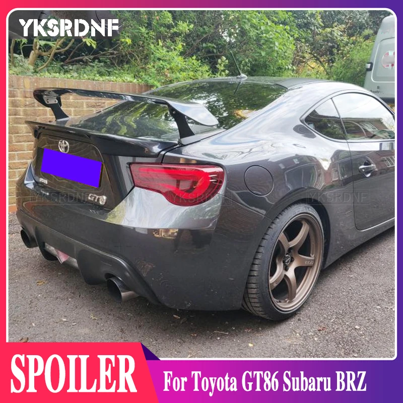 Carbon Fiber CAR REAR WING TRUNK Lip spoiler For Toyota GT86 Subaru BRZ ...