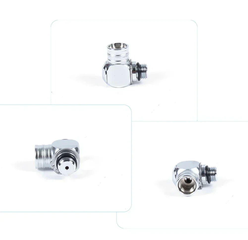 Diving Hose Adapter Degree Adjustable Connector Rotatable Adapters ...