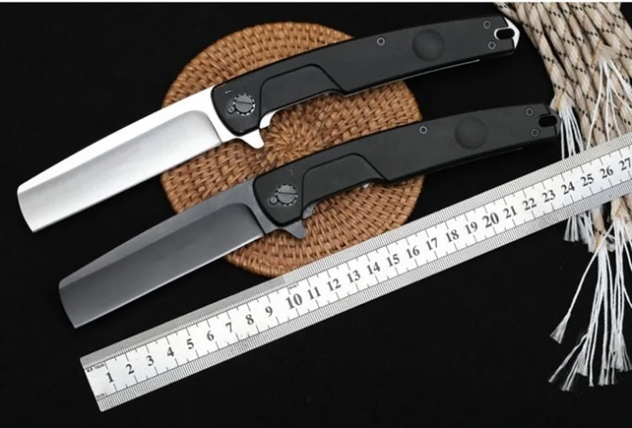 Exr T Razor Pocket coltello pieghevole N690 lama manico in lega di ...