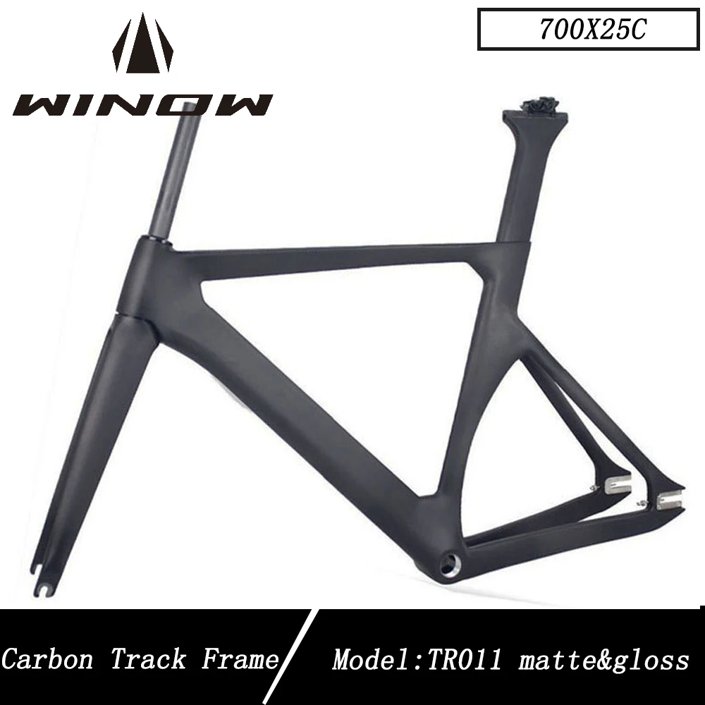 Winow-Track-Carbon-Frame-700-25C-BSA68-Bottom-Bracket-Fixed-Gear-Track ...