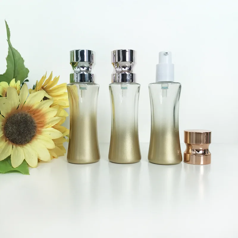 YUXI-new-waist-glass-bottle-liquid-foundation-emulsion-bottle-cosmetic ...