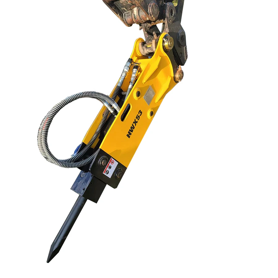 Top Type Mini Excavator Hammer Hydraulic Breaker Hammer for 2 Ton 3 Ton ...