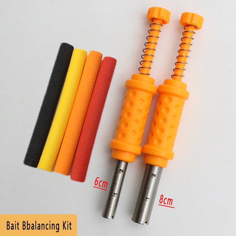 6mm/8mm Carp Fishing Tools Kit Carp Bait Corer Tool+Zig Rigs Foam Pop ...
