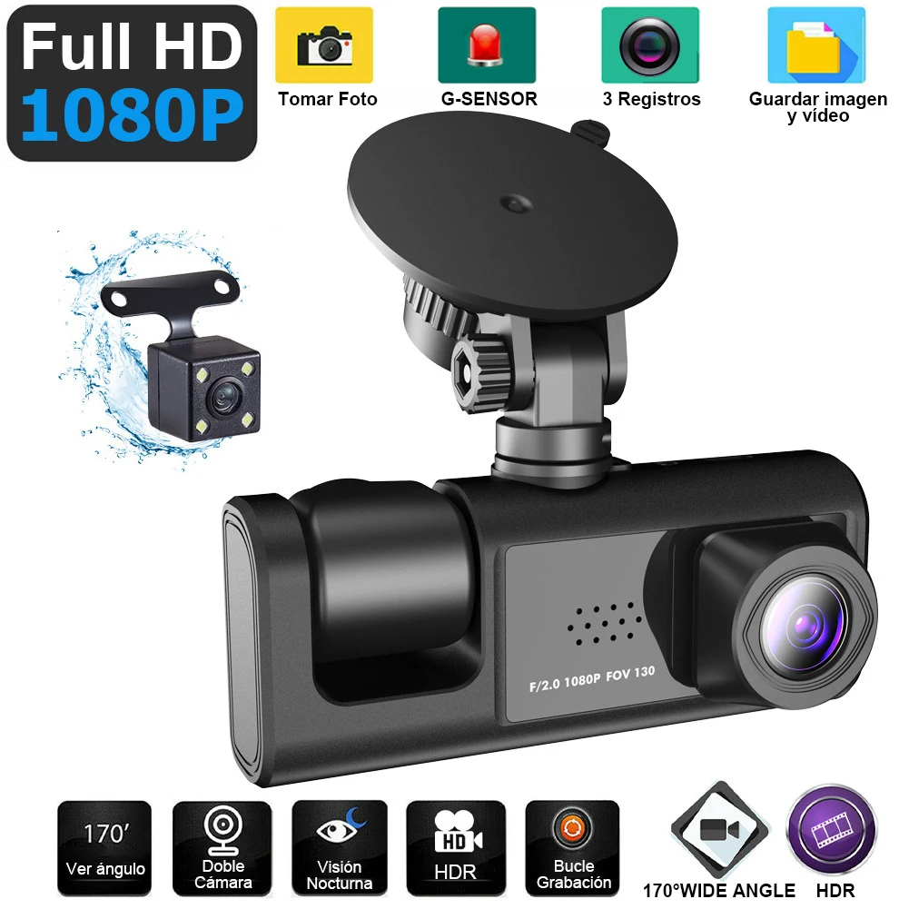 Car-Recorder-HD-1080P-Built-in-WIFI-Car-Rear-View-Camera-Night-Vision ...