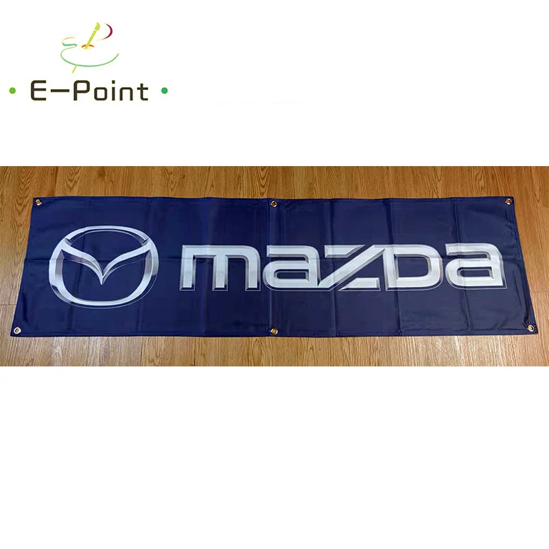 130GSM-150D-Material-Japan-Mazda-Car-Banner-1-5ft-5ft-45-150cm-Size-for ...