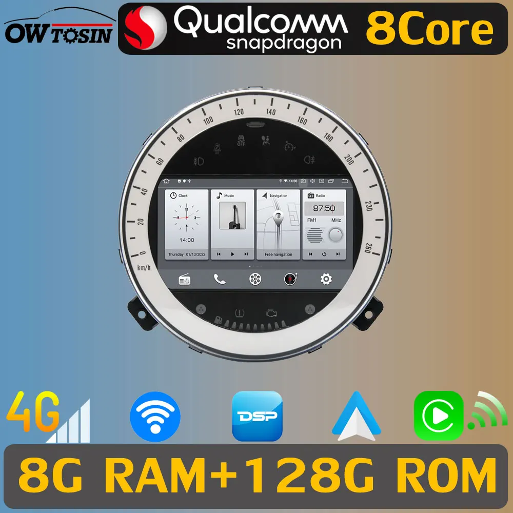 Radio con GPS para coche, reproductor Multimedia con Android 10, DVD ...