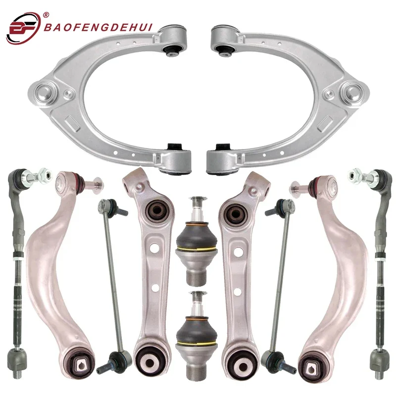 12PCS-Front-Suspension-Steering-Upper-Lower-Control-Arm-Kit-for-BMW-F07 ...
