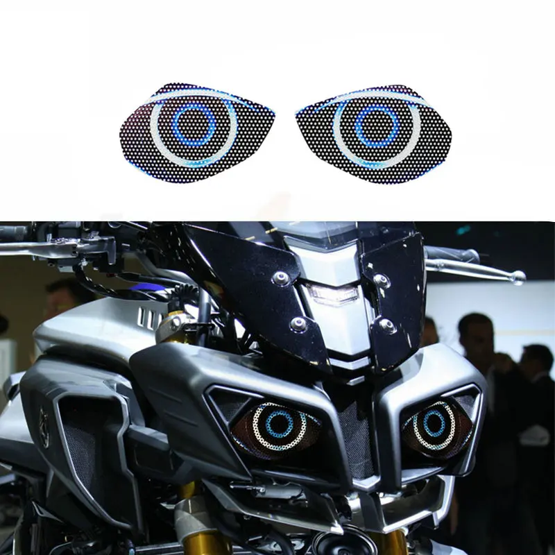 Motorcycle Headlight Sticker For Yamaha MT10 R1 R6 MT 10 Headlight ...