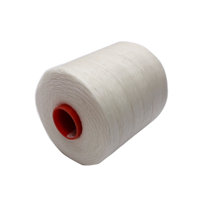 White 680m 210D 0.7mm Beading String Flat Waxed Thread Stitching Cord ...