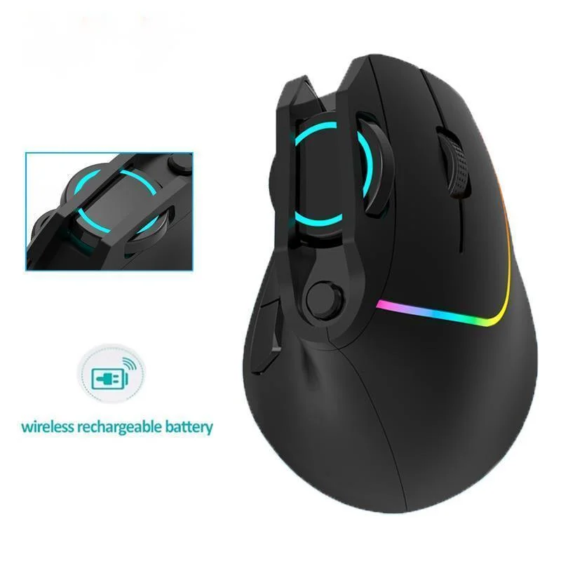 Rat-n-Vertical-ergon-mico-recargable-perif-rico-inal-mbrico-USB-2-4G ...