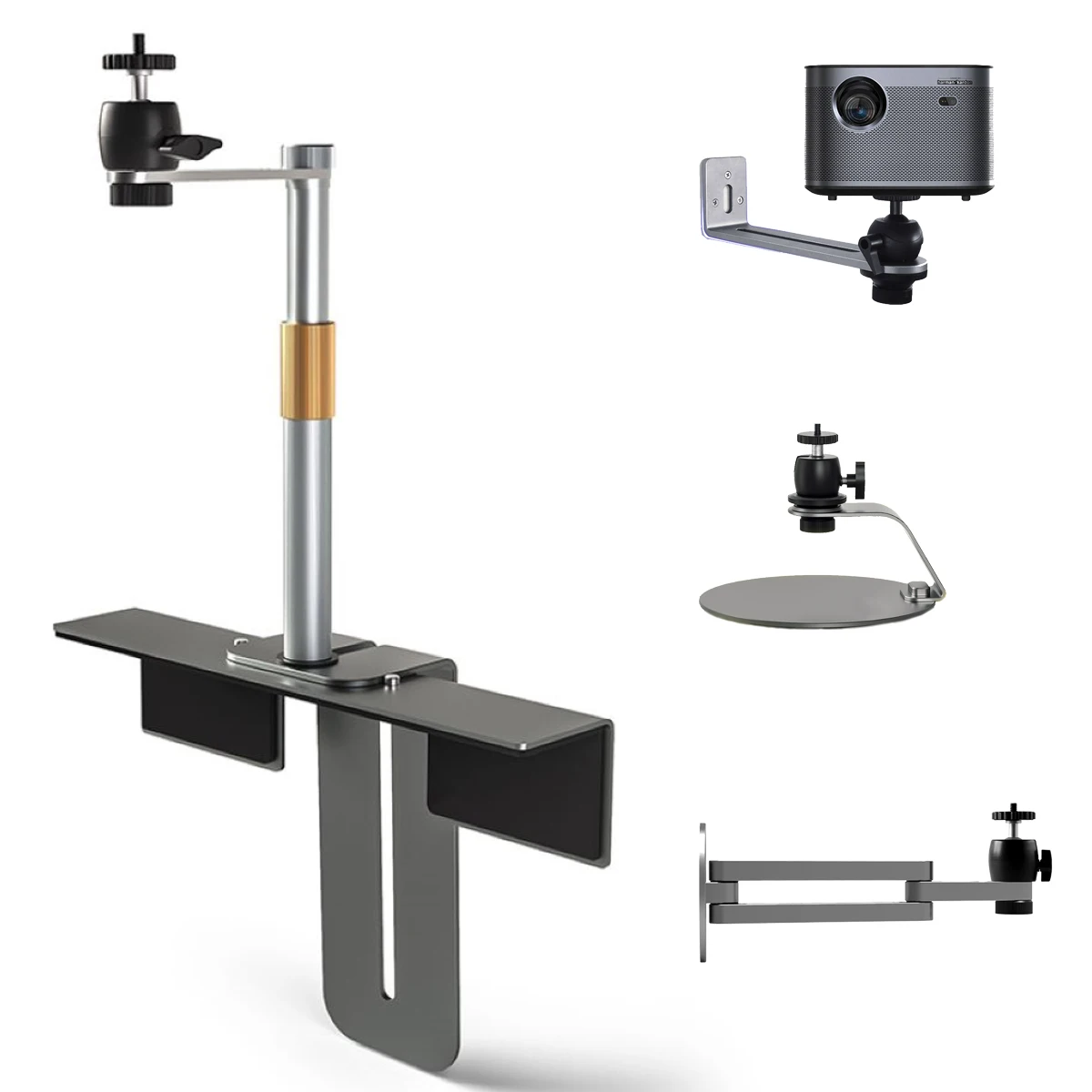 Projector-Stand-Behind-Bed-Sofa-Aluminium-Alloy-Table-Projector-Holder ...