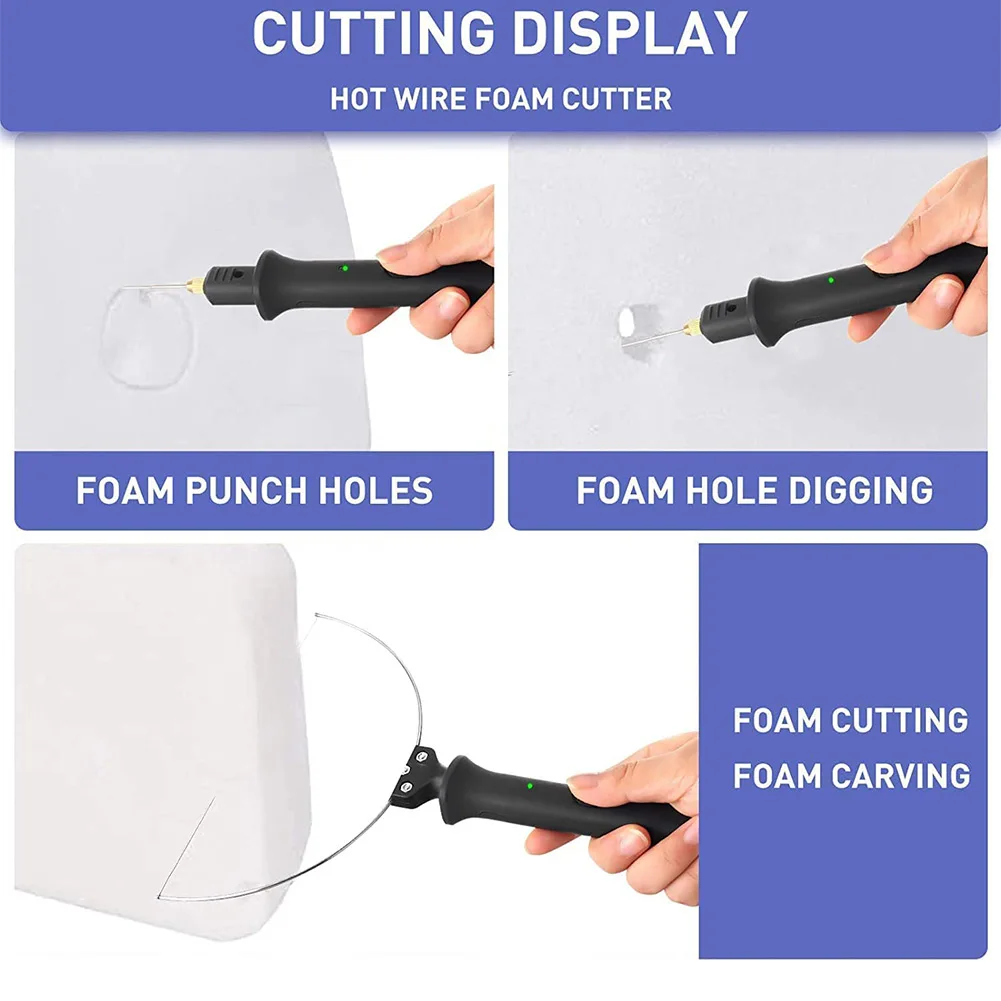 Portable Foam Cutting Pen Foam Cutter Pen Hot Wire Knife Fast Heating ...