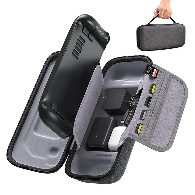 Game-Console-Storage-Bag-Multilayer-Carrying-Case-Multiple-Card-Slots ...