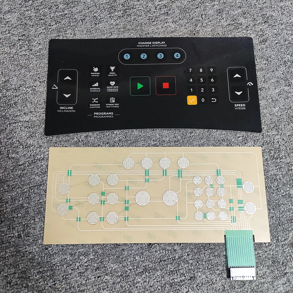 Vision-T600-Treadmill-membrane-keypad-1000425703-film-switch-Manipulate ...