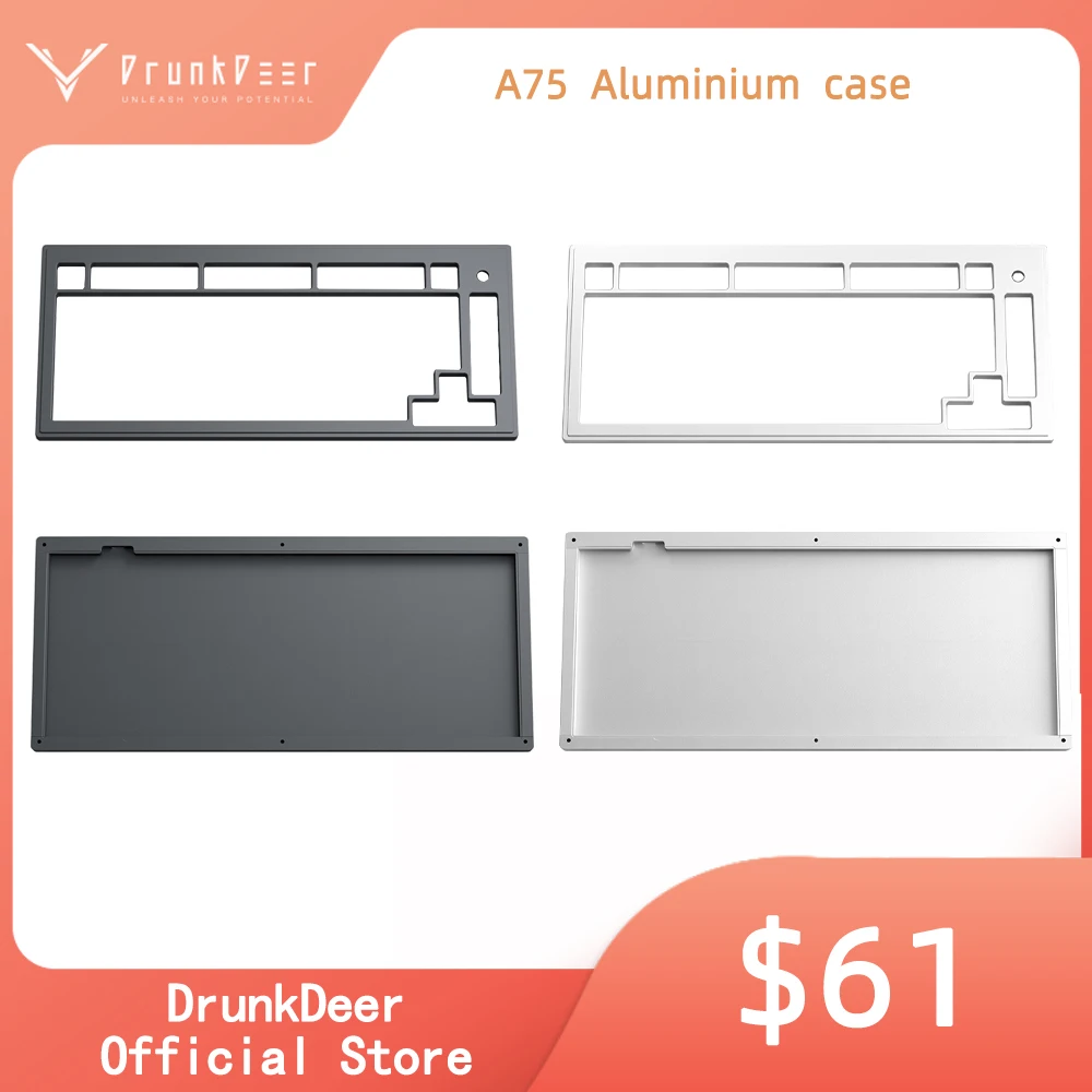 DrunkDeer-A75-Aluminum-Case-for-A75-75-Rapid-Trigger-Mechanical-Gaming-Keyboard-TKL-Compact ...