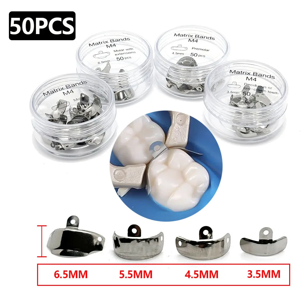 Unbranded Dental Matrix Universal Matrix Bands Dental Sectional Matrix ...