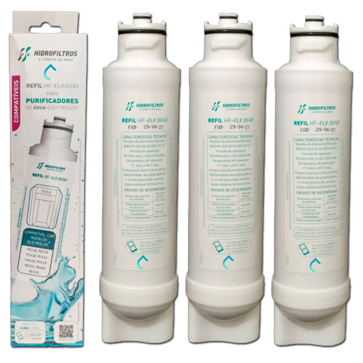 Kit-3-Refil-Filtro-compatible-PE11-PE-11-PA21-PA26-PA31-PAPPCA40 ...