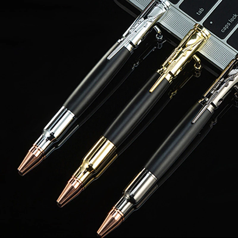 Ballpoint Pen Gun Shape | Metal School Stationery | Retractable Luxury ...