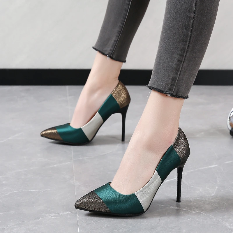 Spring-New-Fashion-Stiletto-Heels-Banquet-Dress-Women-s-Single-Shoes ...