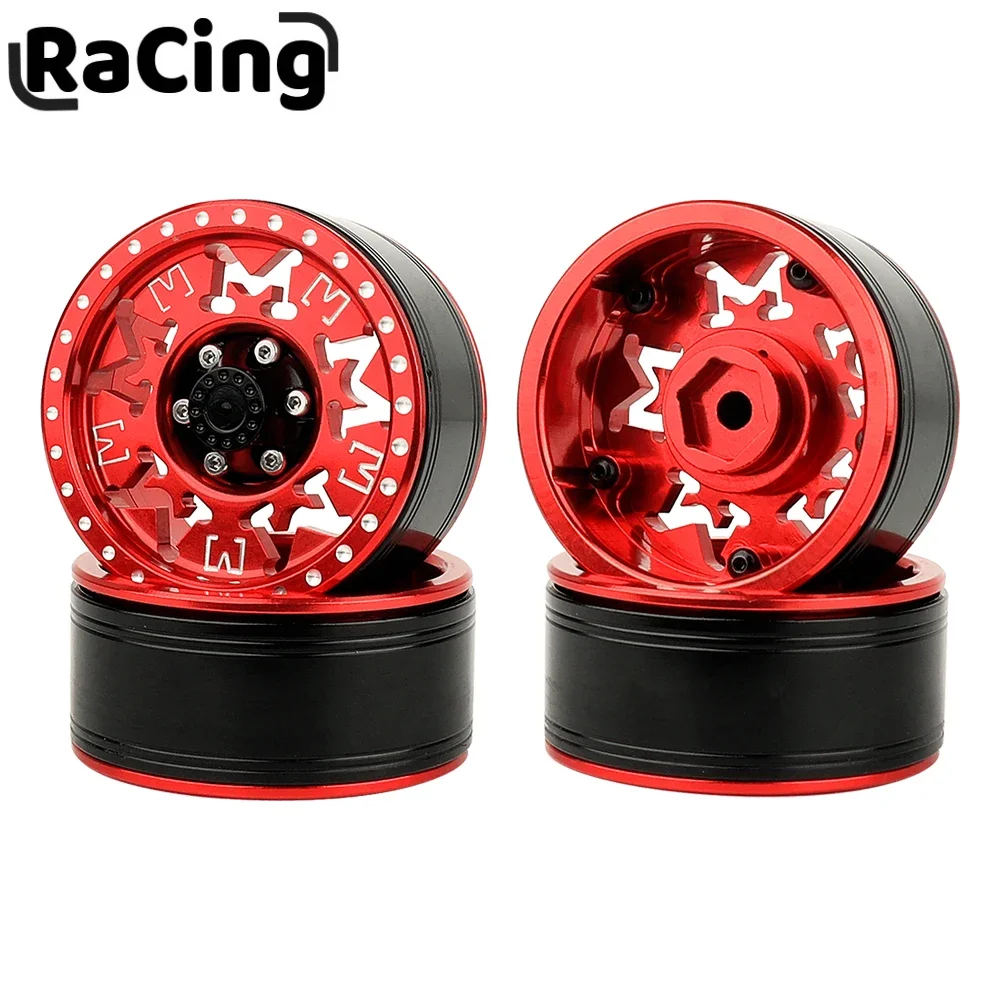 1-2-4pcs-Beadlock-Metal-Alloy-1-9-inch-Wheel-Rims-Hubs-25mm-Thickness ...