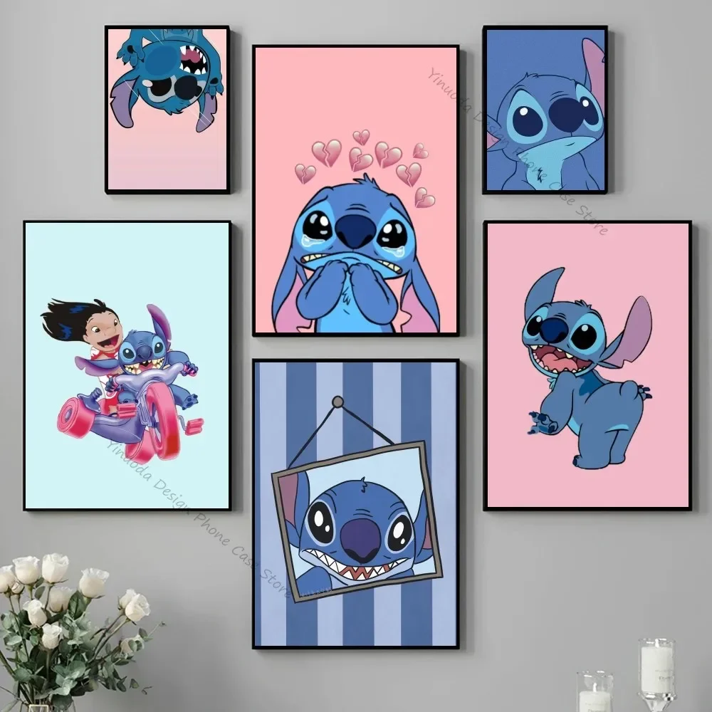 P-ster-de-dibujos-animados-de-Lilo-s-stitch-impresiones-y-carteles-de ...