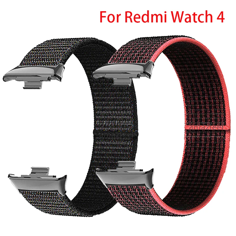 Strap-for-Redmi-Watch-4-Nylon-Weave-Mesh-Bracelets-for-xiaomi-redmi ...