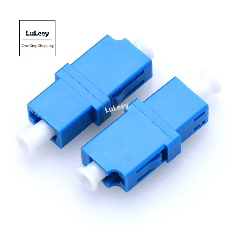 100PCS Simplex LC LC Coupler Fiber Optical Connector Coupling Ceramic Core Fiber Optical Butt ...