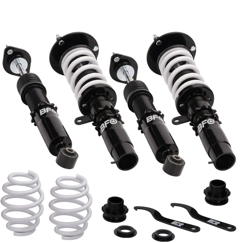 Adjustable-Height-Coilovers-Suspension-Spring-Struts-For-BMW-E46-3 ...