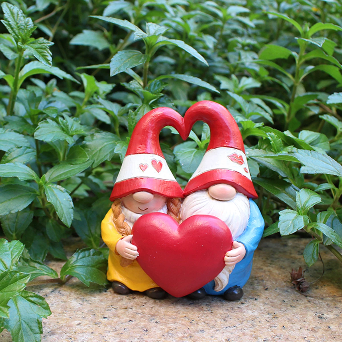 1 Love Couple Dwarf, Valentine's Day Gift/Decorative Home Decor, Resin ...