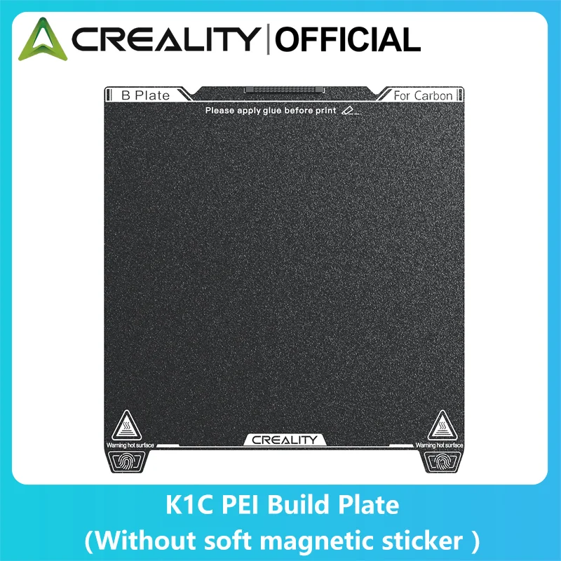 Creality-K1C-Texture-PEI-Build-Plate-Kit-3D-Printer-Heat-Wear ...