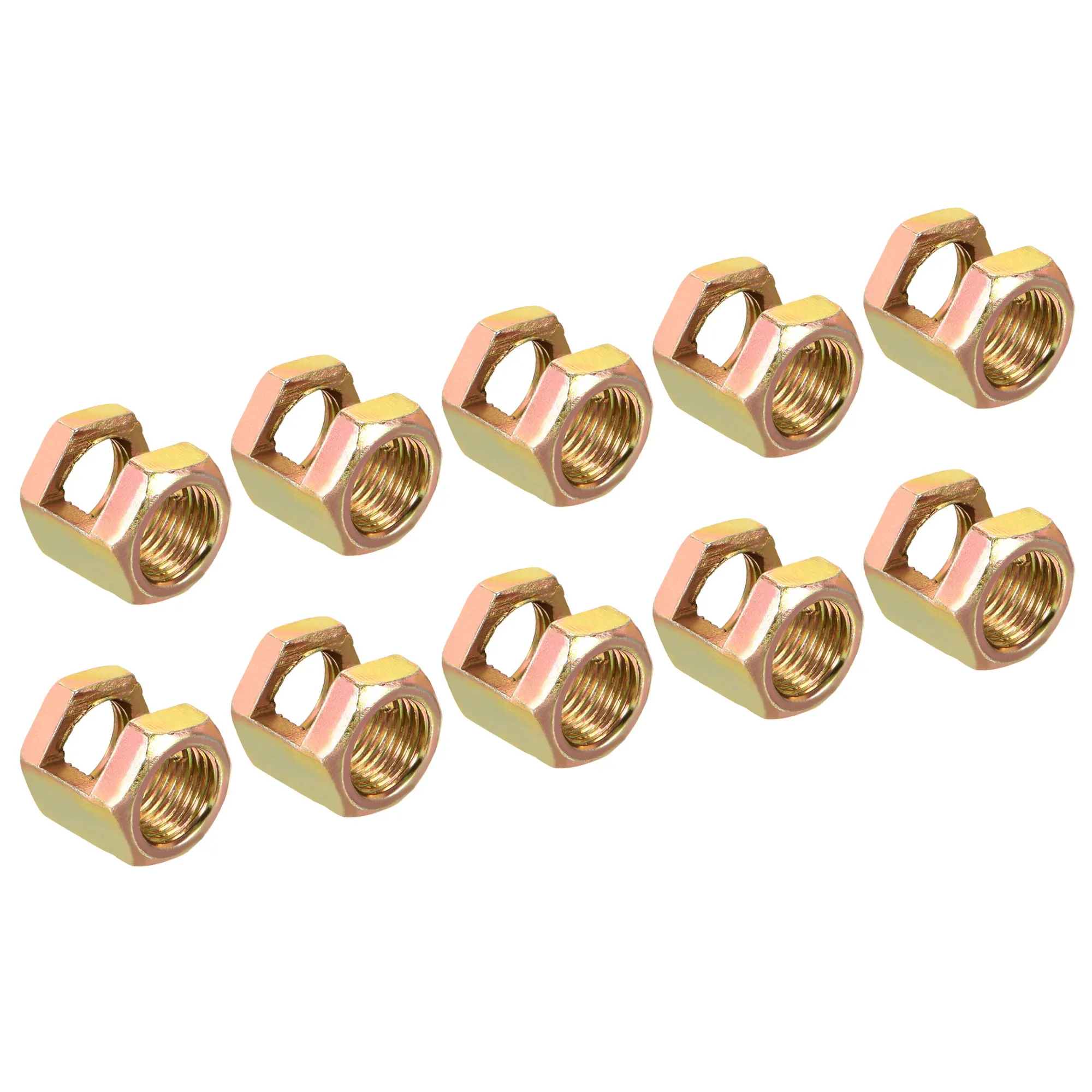 10Pcs M10 Internal Tooth Adapter Iron Hexagon Nut M10 Thread Lamp ...