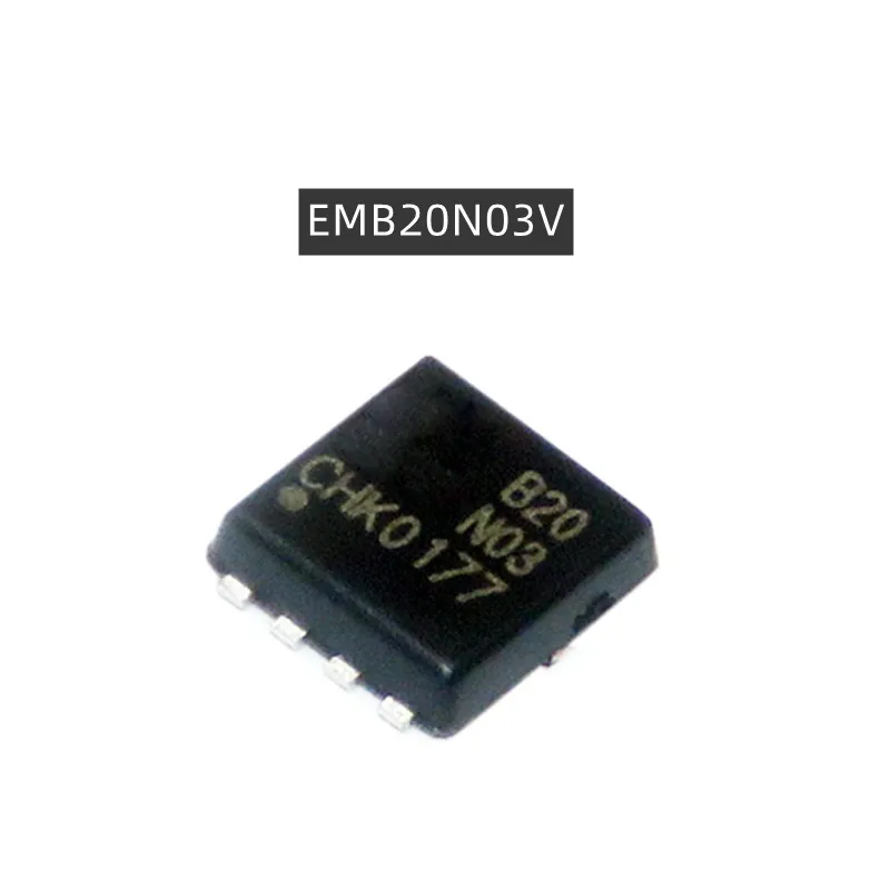 5PCS EMB20N03V EMB20N03 EMB20 B20N03 QFN 8 New original ic chip In ...
