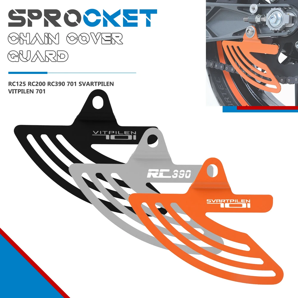 Motorcycle-RC-125-RC-200-RC-390-Chain-Rear-Toe-Guard-Disc-Guard ...