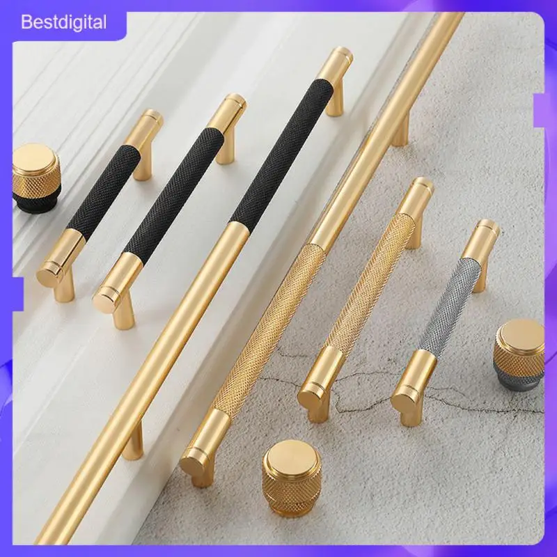 Wardrobe-Drawer-Handle-Gold-Color-Easy-To-Use-Easy-To-Install-High ...