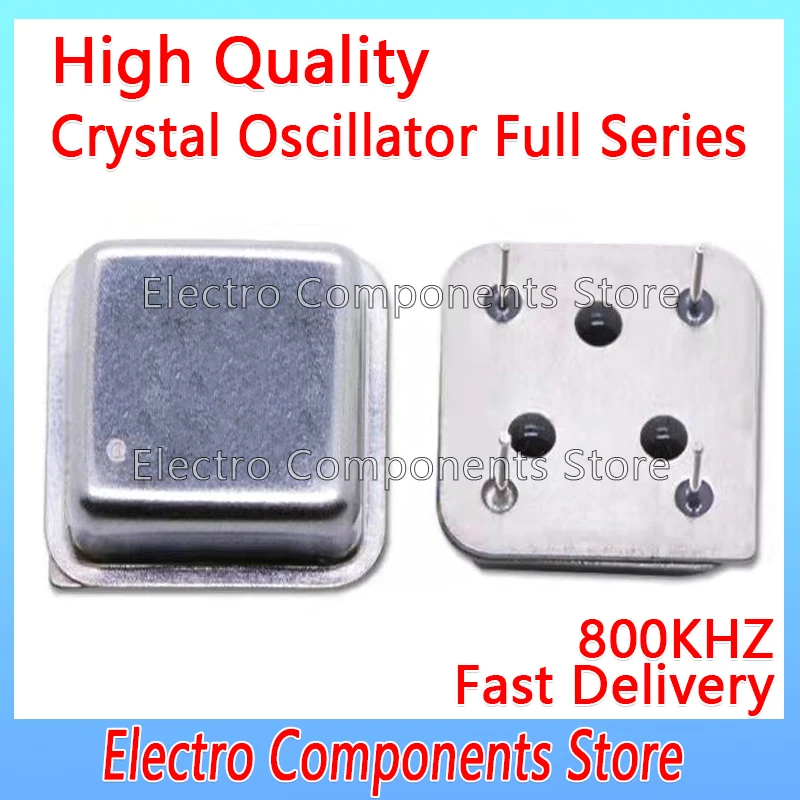 Square Half Size Clock Oscillators 800K Active Crystal Oscillator ...