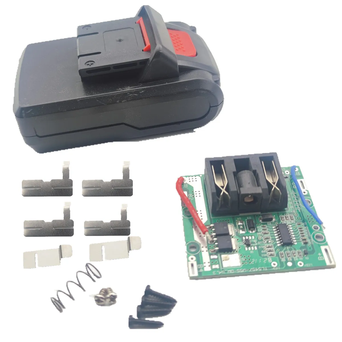 5S1P 18650 18V Power Tools Battery Case With 5s BMS PCB Nickel for 21v ...