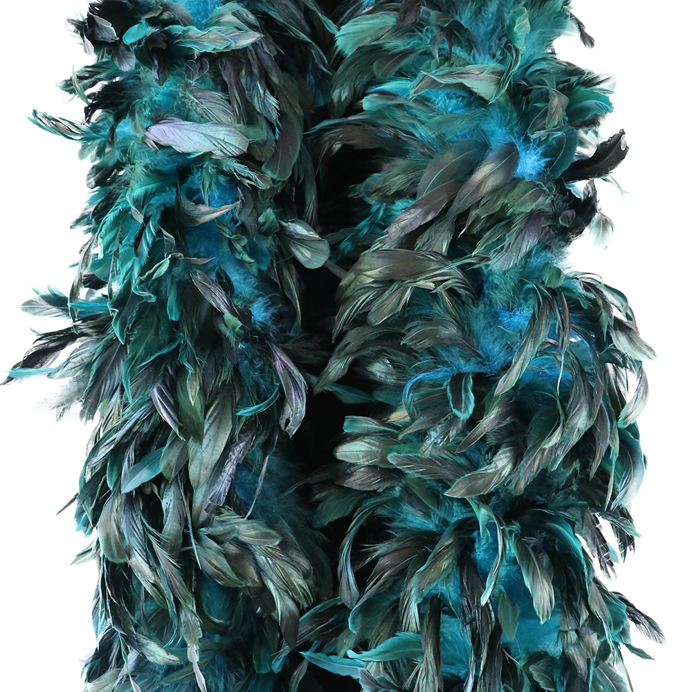 200Gram Colored Rooster Feathers Boa Decoration for Carnival Party ...