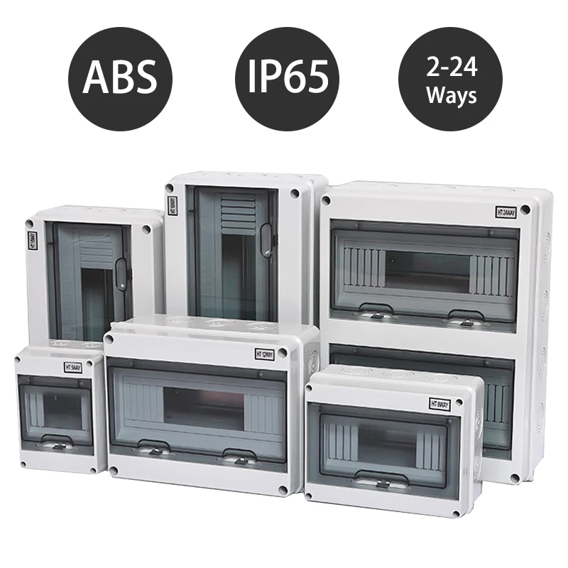 Caja de conexiones serie HT 2/3/5/8/12/15/18/24WAY PC plástico ...